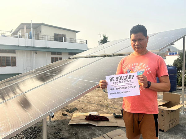 3 KW solar rooftop installed at Assam's first PM Surya Ghar beneficiary ...