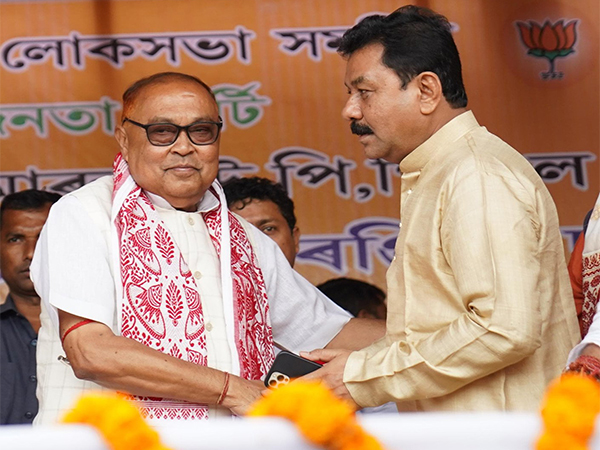 BJP candidate Ranjit Dutta files nomination from Sonitpur Lok Sabha seat