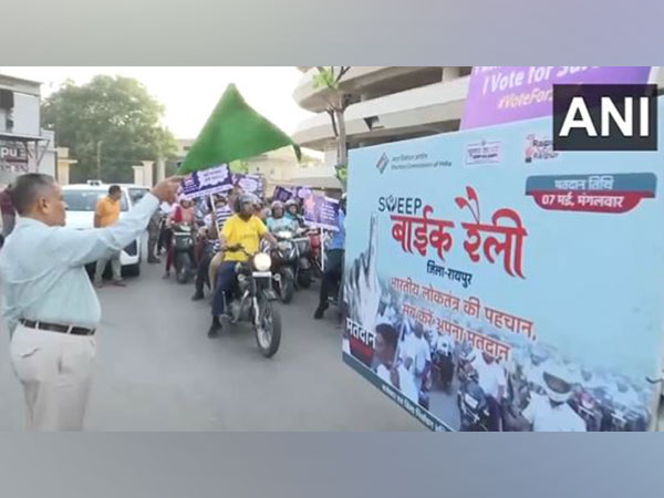 Raipur District Collector organises bike rally to create awareness ...