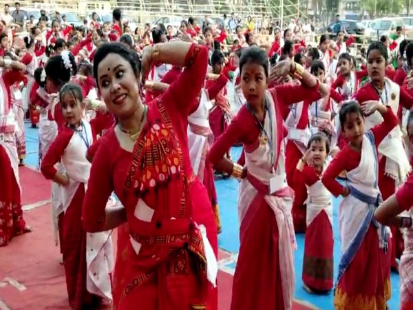 Guwahati gears up for Rongali Bihu celebrations with vibrant Bihu dance ...
