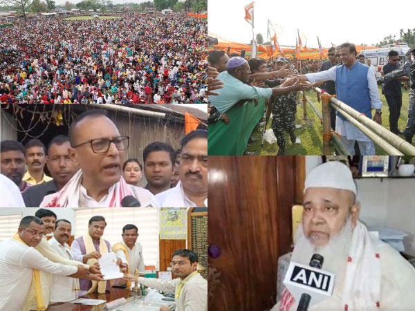 Three-way fight in Assam's Nagaon and Karimganj seats as BJP, Congress ...