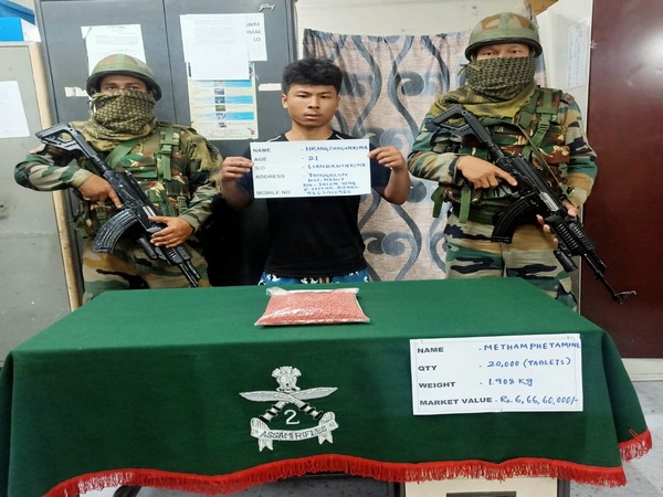 Mizoram: Meth tablets worth Rs 6.66 crore seized in Aizwal, one held