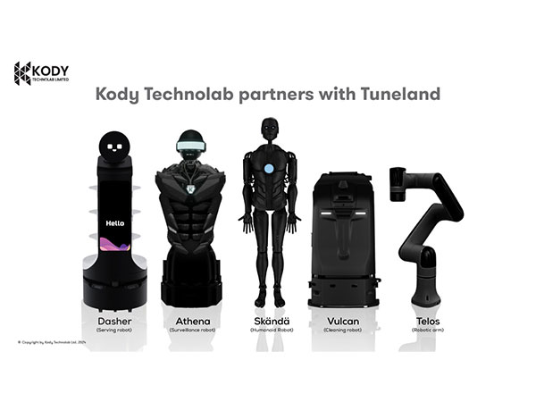 Kody Technolab, India's Leading Robotics Innovator to Enhance Tuneland ...