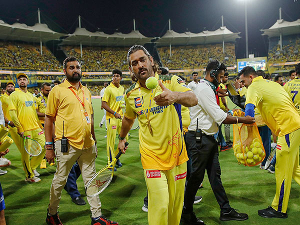 CSK end home league stage campaign with win over RR, take victory lap ...