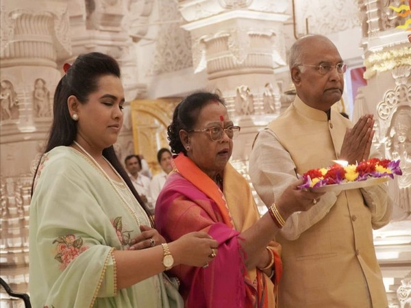 Former President Ram Nath Kovind visits Ram Mandir, urges all Indians ...