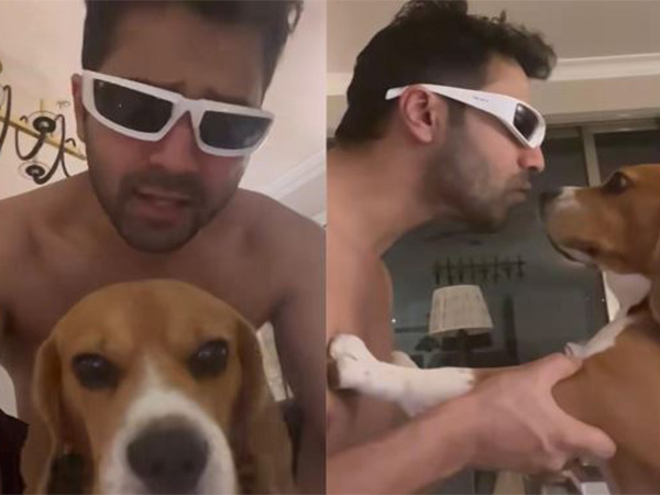 Varun Dhawan's dance video with his fur baby Joey will leave you awestruck