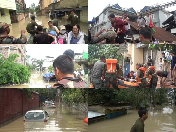 Rescue operations underway in Manipur following floods caused by ...