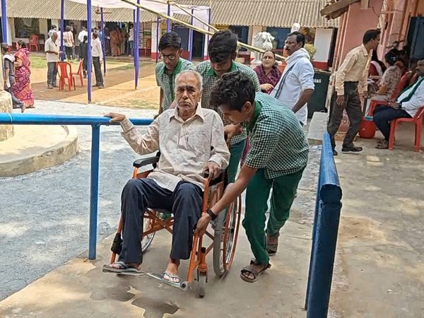 Specially abled cast votes across India in final phase of Lok Sabha polls