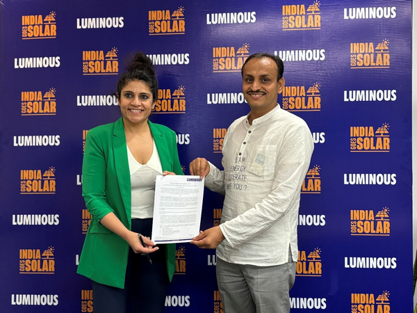 Luminous Power Technologies Joins Forces with Energy Swaraj Foundation ...