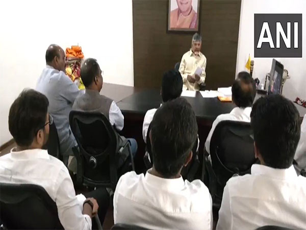 Chandrababu Naidu chairs meeting with TDP MPs in Vijayawada