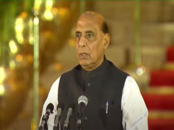 Rajnath Singh takes oath as Union Cabinet Minister