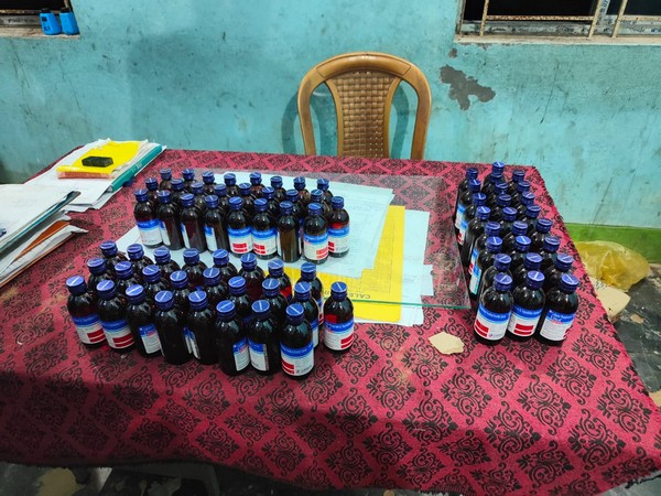 Tripura police seizes illicit 'Eskuf' cough syrup in Rangutia area