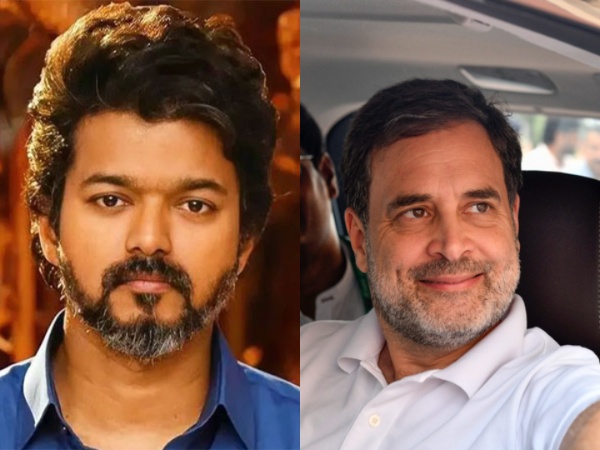 Actor Vijay congratulates Rahul Gandhi for being elected as Leader of ...