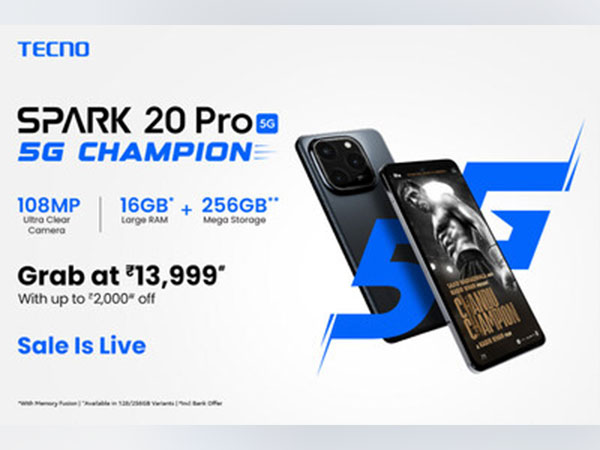 The Ultimate 5G ka Champion - TECNO SPARK 20 Pro 5G Goes on Sale Today
