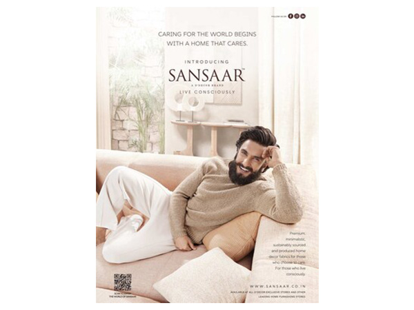 Sansaar, D'Decor's conscious fabric brand, unveils a new nationwide TVC ...