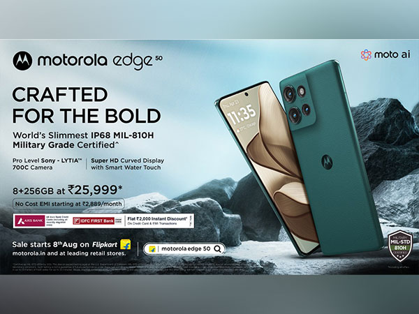 Motorola Launches the World's Slimmest IP68 MIL-STD-810H Military Grade ...