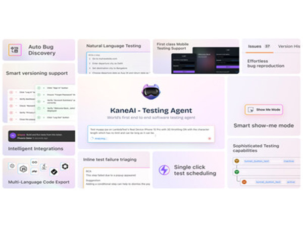 LambdaTest introduces KaneAI: The first end-to-end AI test agent ...