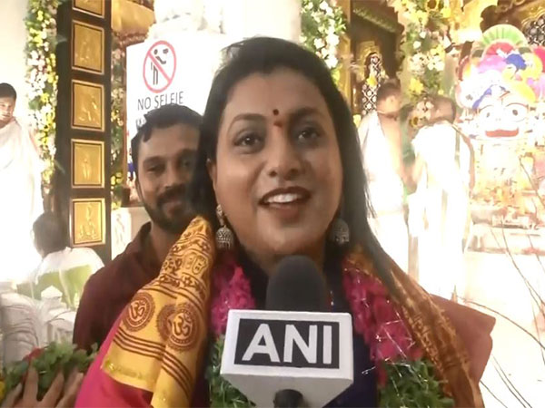 Telugu actress RK Roja marks Krishna Janmashtami with devotional visit ...