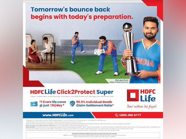 Rishabh Pant's Story Powers HDFC Life's Latest Protection Campaign on ...