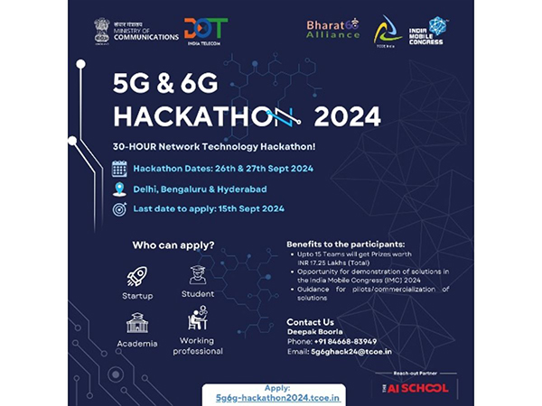 DoT Launches "5G and 6G Hackathon" and Plans WTSA Outreach Sessions