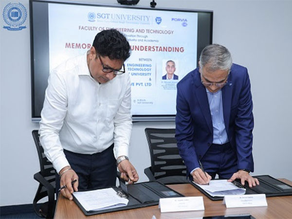 SGT University and Forvia Hella Forge Innovative Partnership in ...