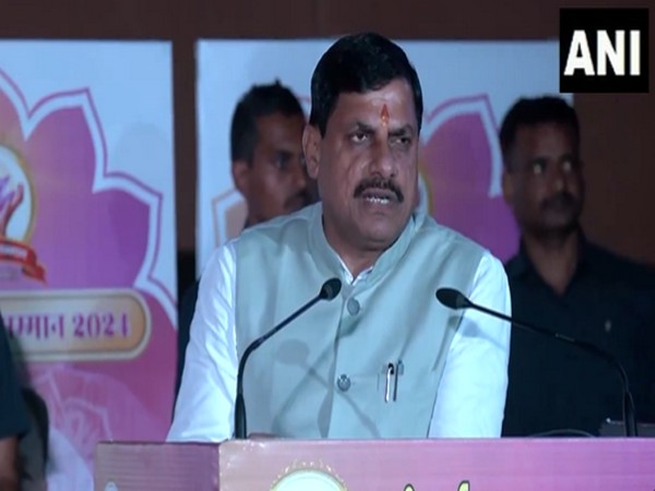 MP CM Mohan Yadav participates in 'Sant Ishwar Samman Samaroh' in New Delhi