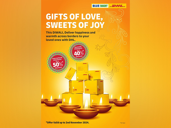 DHL Express Lights up Diwali with up to 50 per cent off for India's ...