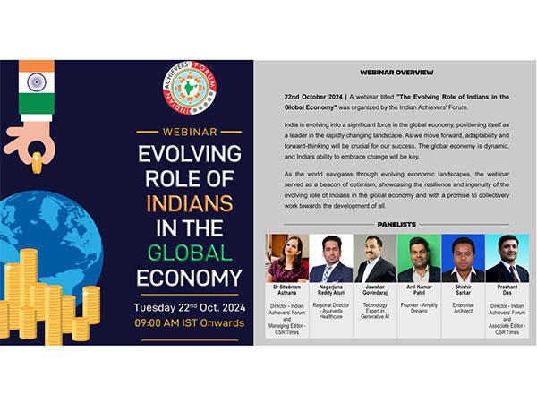 Indian Achievers' Forum highlights the Evolving role of Indians in the ...