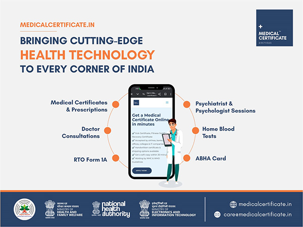 One-stop health-tech platform- MedicalCertificate.in bringing authentic ...