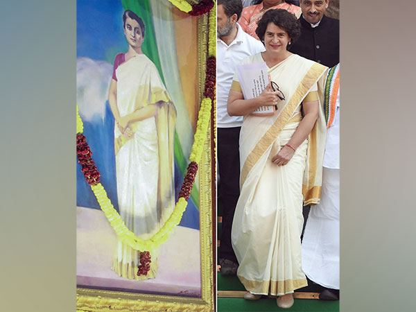 Priyanka Gandhi's 'Kerala Kasuva saree' during oath brings back serene memories of grandmother ...