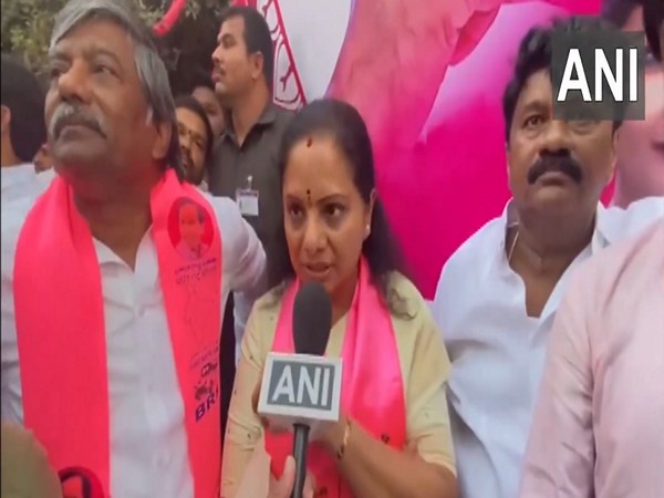 BRS MLC K Kavitha joins 'Padyatra' honouring KCR's historic fight for Telangana statehood