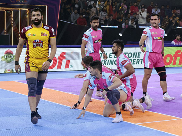 PKL: Jaipur Pink Panthers secure sensational 41-28 win against Telugu Titans
