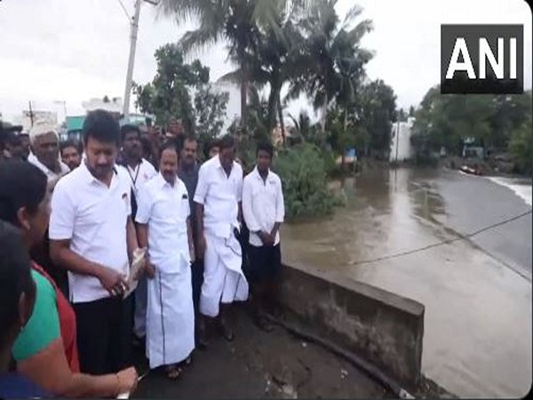 Tamil Nadu Deputy CM Udhayanidhi Stalin visits cyclone-affected areas ...