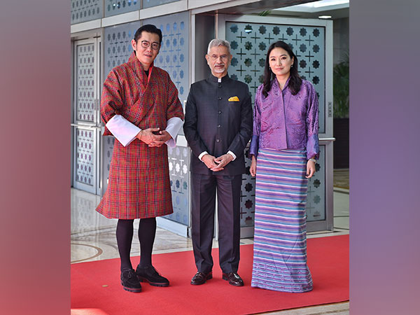Bhutan's King and Queen arrive in New Delhi for two-day visit