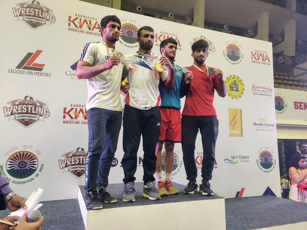 Senior National Wrestling C'ships 2024: Pankaj Malik triumphs in 61kg ...