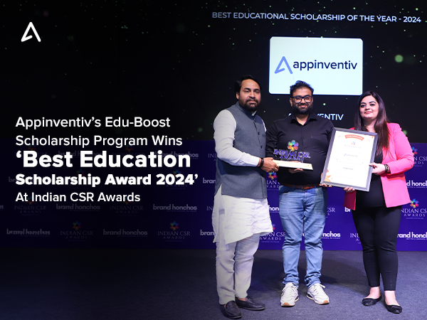 Appinventiv's Edu-Boost Scholarship Program Wins 'Best Education ...