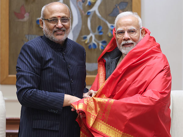 Maharashtra Governor Radhakrishnan meets PM Modi in Delhi