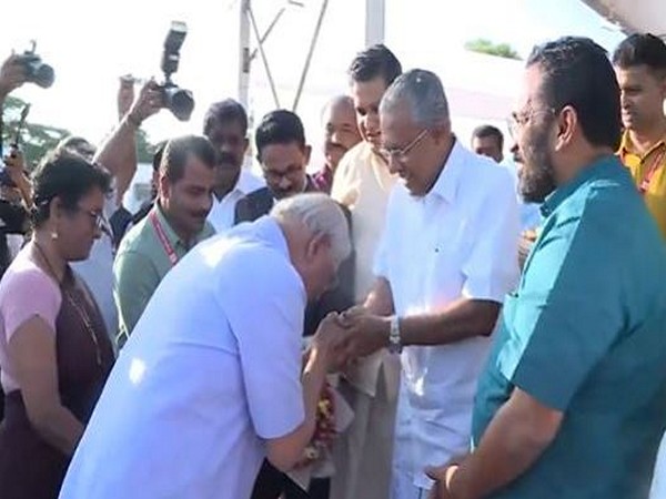 Kerala CM welcomes newly appointed governor Rajendra Arlekar in ...