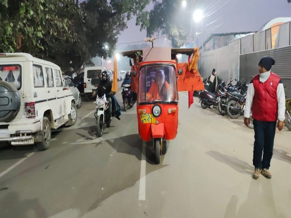 Delhi's 'E-Rickshaw Baba' brings unique vehicle to Maha Kumbh