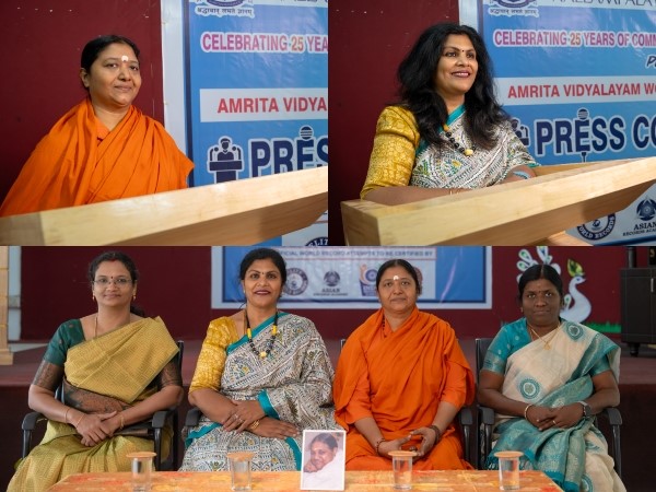 Amrita Vidyalayam's Silver Jubilee: Honoring Amma's Vision with Elite ...