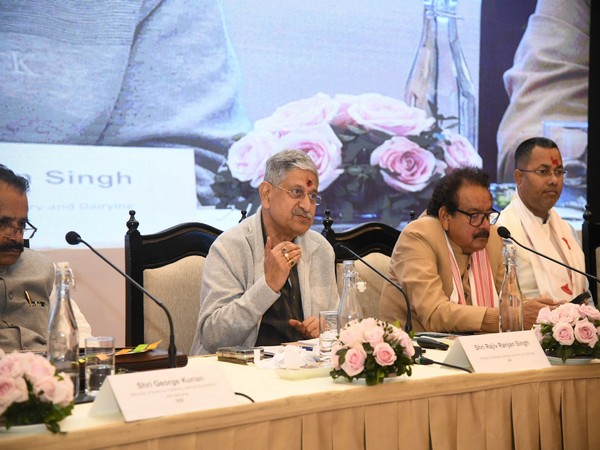 Union Minister Rajiv Ranjan Singh lays foundation stone of 50 Fisheries ...