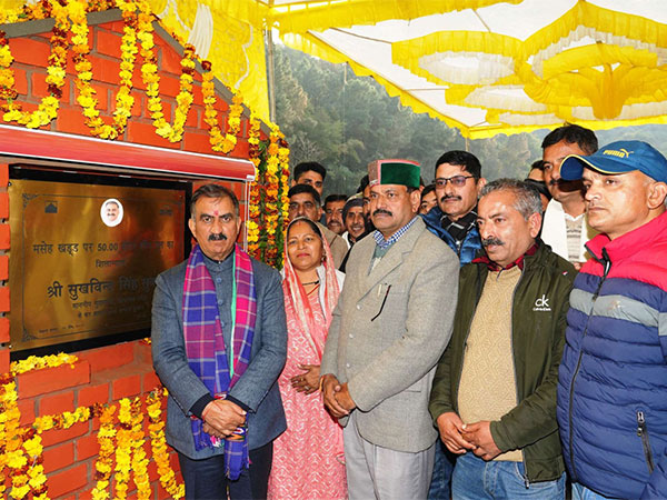 Himachal CM Sukhu lays foundation stone for Rs 5.11 crore bridge to connect remote areas