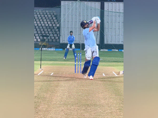 Skipper Rohit Sharma unleashes flurry of signature shots, practices ...