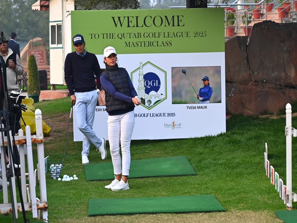 Ajeetesh Sandhu, Tvesa Malik conduct 'Chipping and Putting Masterclass ...
