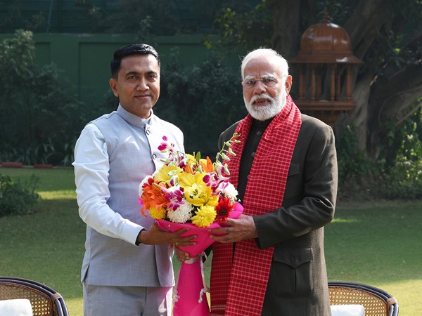 Goa CM Pramod Sawant meets PM Modi in New Delhi