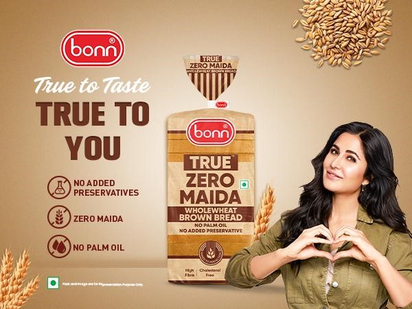 Bonn Launches TRUE ZERO MAIDA Wholewheat Brown Bread, An Ideal Choice that Provides Health with ...