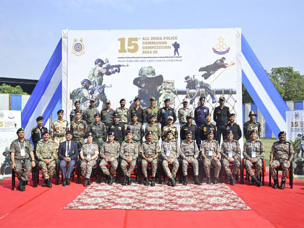 15th All India Police Commando Competition begins at CRPF camp in Gurugram