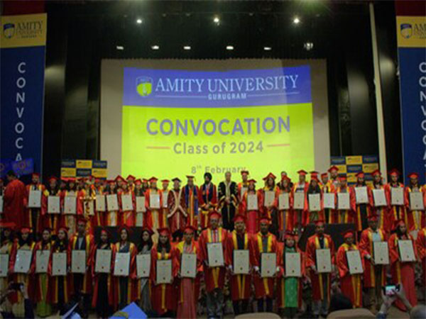 Amity University Gurugram, Haryana, hosts its 11th convocation ceremony ...