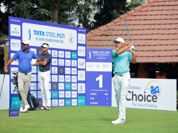 Rahil Gangjee, Yuvraj Sandhu, Arjun Sharma, tied for lead on day one