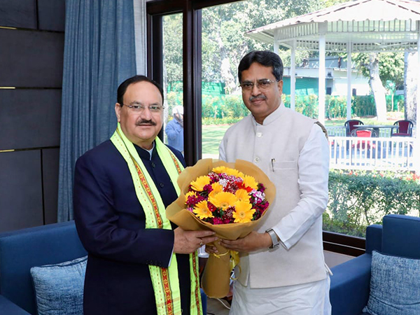 New Delhi: Tripura CM Manik Saha meets BJP President JP Nadda to ...